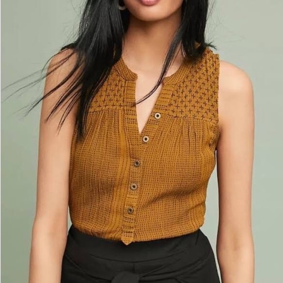 Anthropologie | Tops | Anthropologie Akemi Kin Top | Poshmark